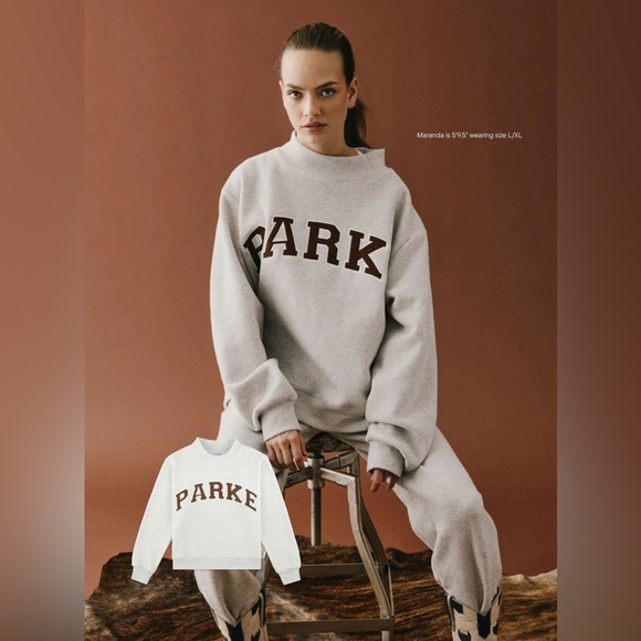 Parke | Sweaters | New In Package Parke Texas Varsity Mockneck In ...